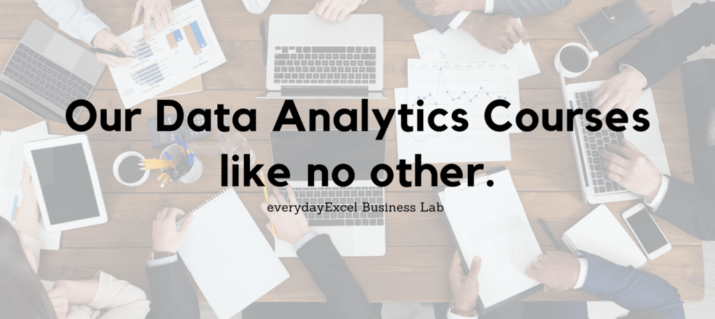 Advanced Excel and Data Analytics Courses for Managers and Executives